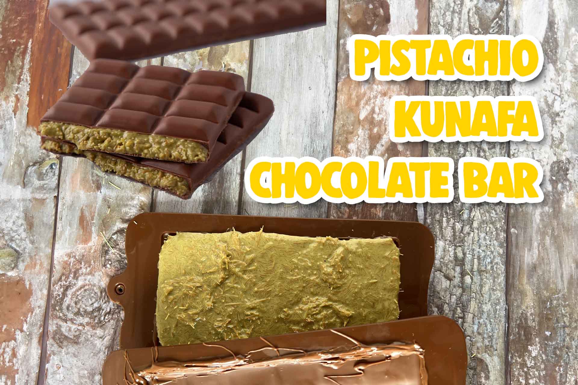 Pistachio Kunafa Chocolate Bar: A Unique Middle Eastern Dessert - Billy Recipes