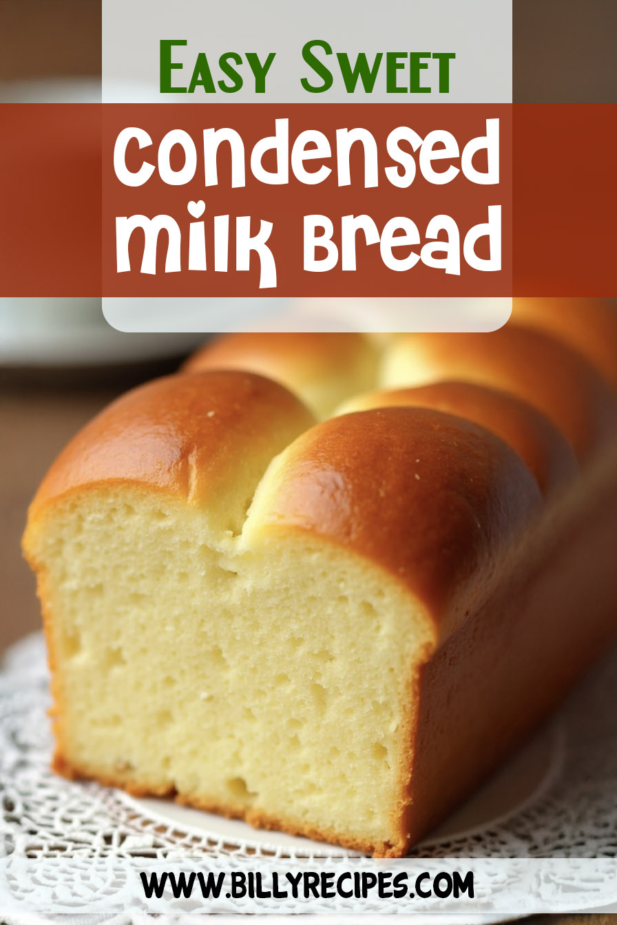Easy Sweet Condensed Milk Bread you'll fall in love with