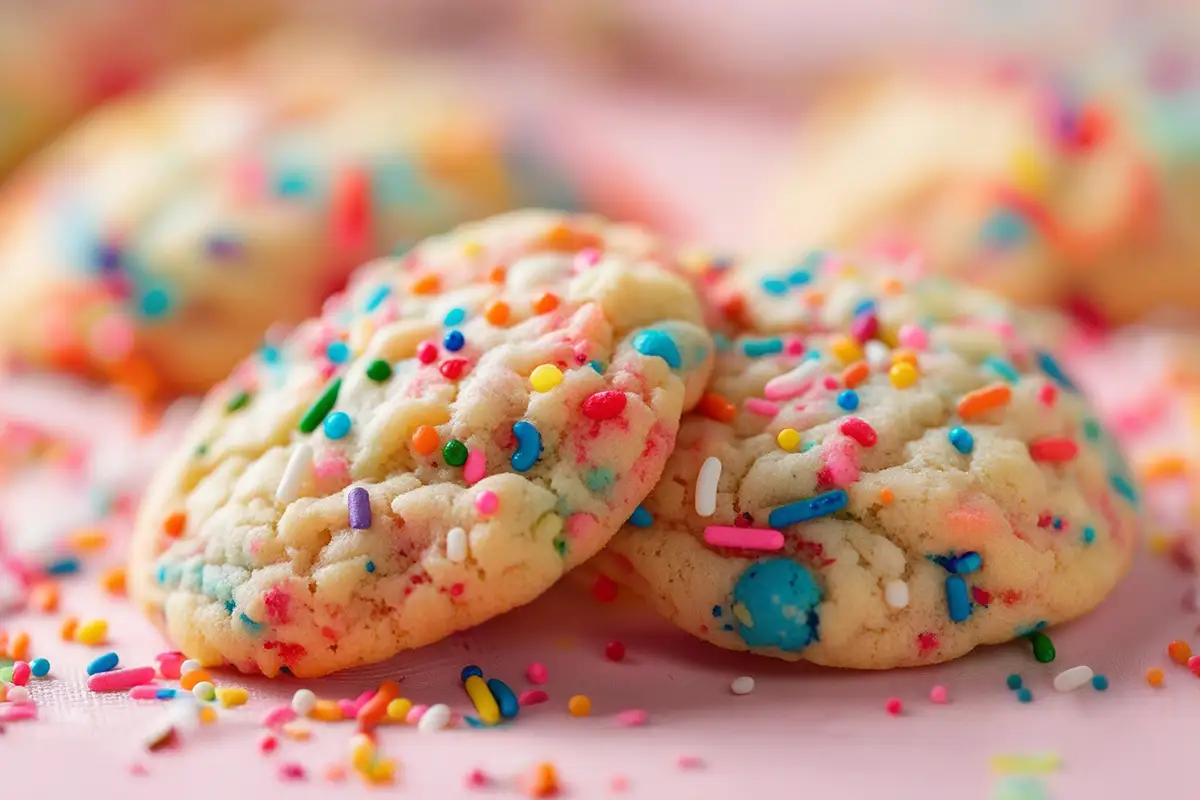 Soft Funfetti Cookies – Easy, Chewy, and Full of Color