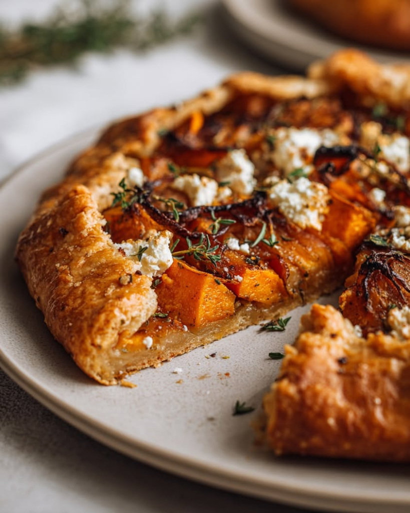 Caramelized Sweet Potato & Feta Galette Recipe – Flaky & Savory - Billy ...
