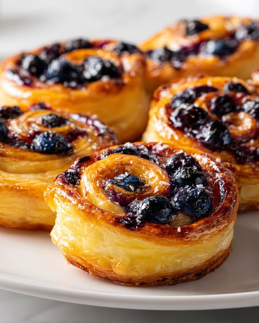 Irresistible Blueberry Lemon Curd Pinwheels: A Sweet and Zesty Treat ...
