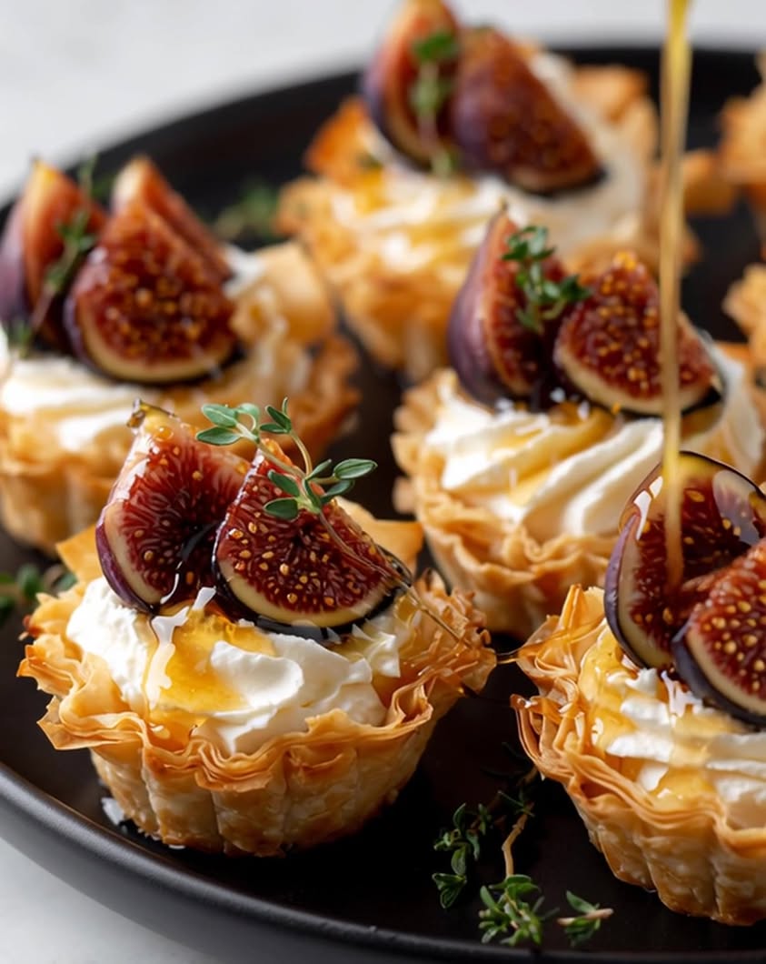 Easy Honey Fig Goat Cheese Bites for Elegant Entertaining - Billy Recipes