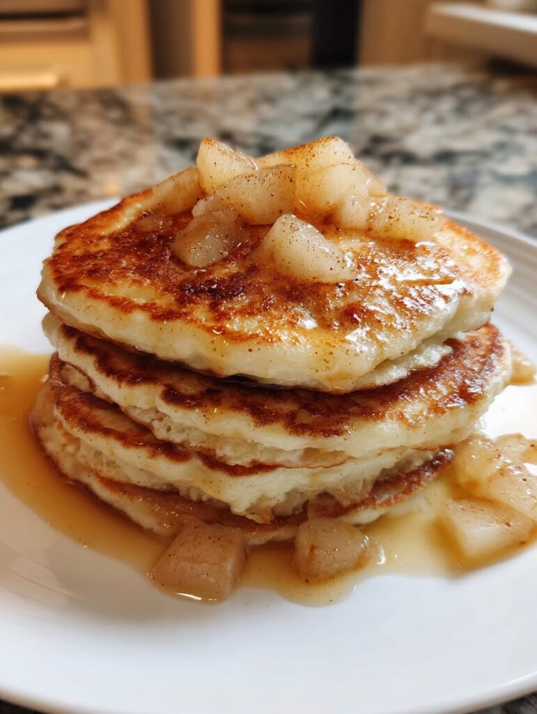Soft & Sweet Pear Cinnamon Cottage Pancakes for a High-Protein ...