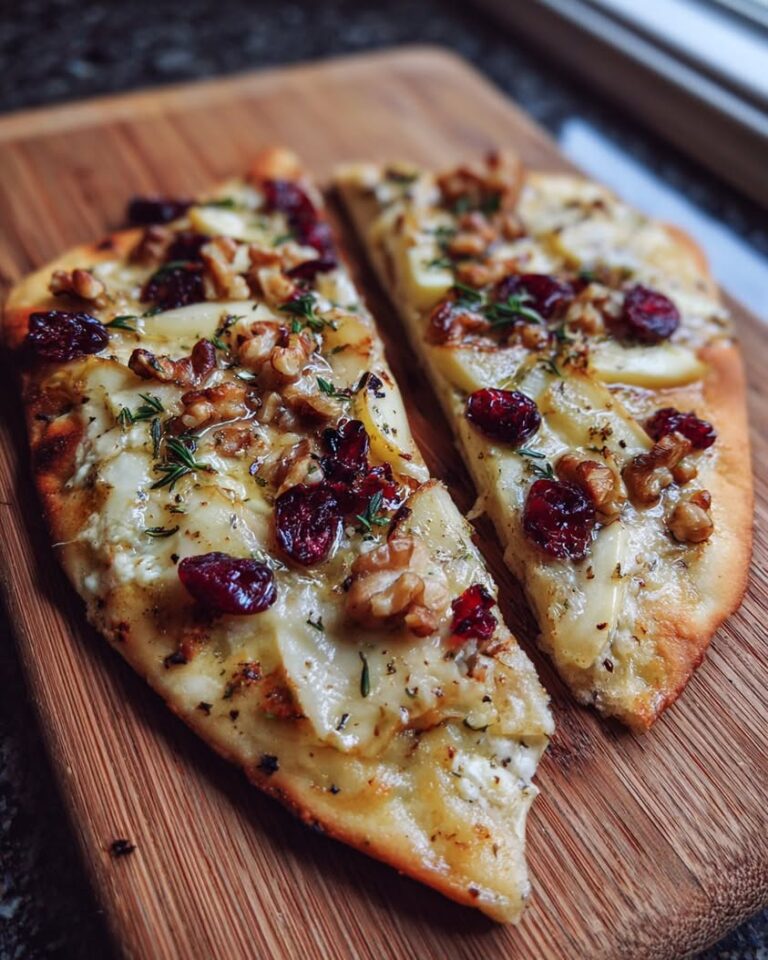 Savory Pear and Blue Cheese Galette with Walnut Crumble - Billy Recipes