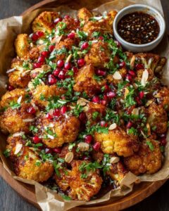 Honey Harissa Cauliflower with Tahini - Billy Recipes