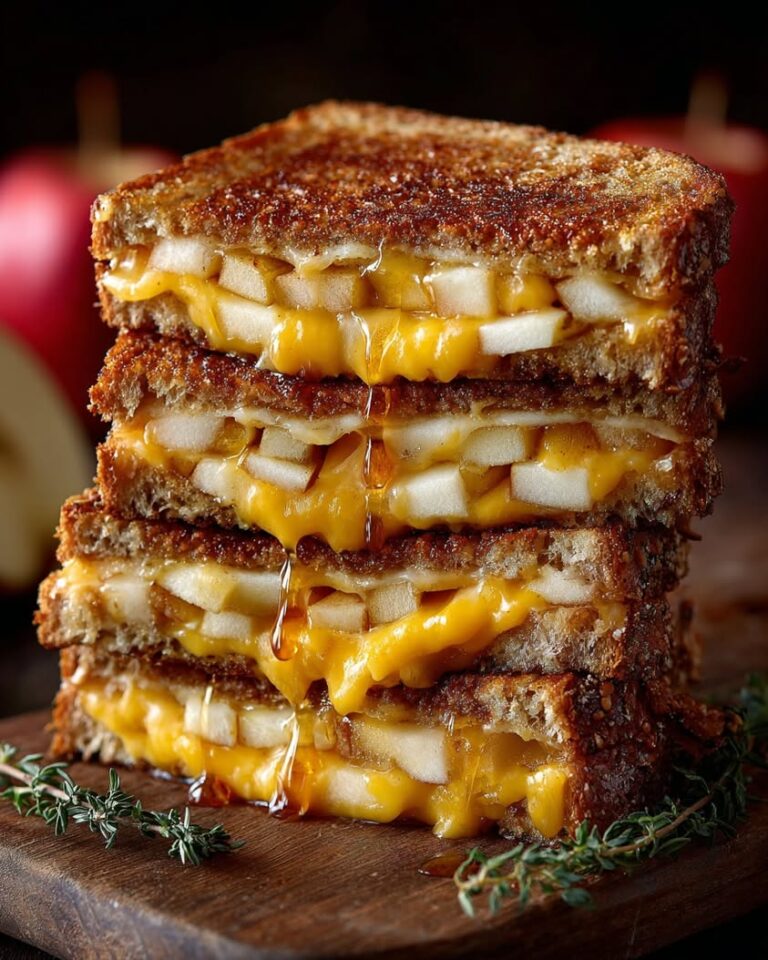 Caramelized Apple Cheddar Grilled Cheese - Billy Recipes